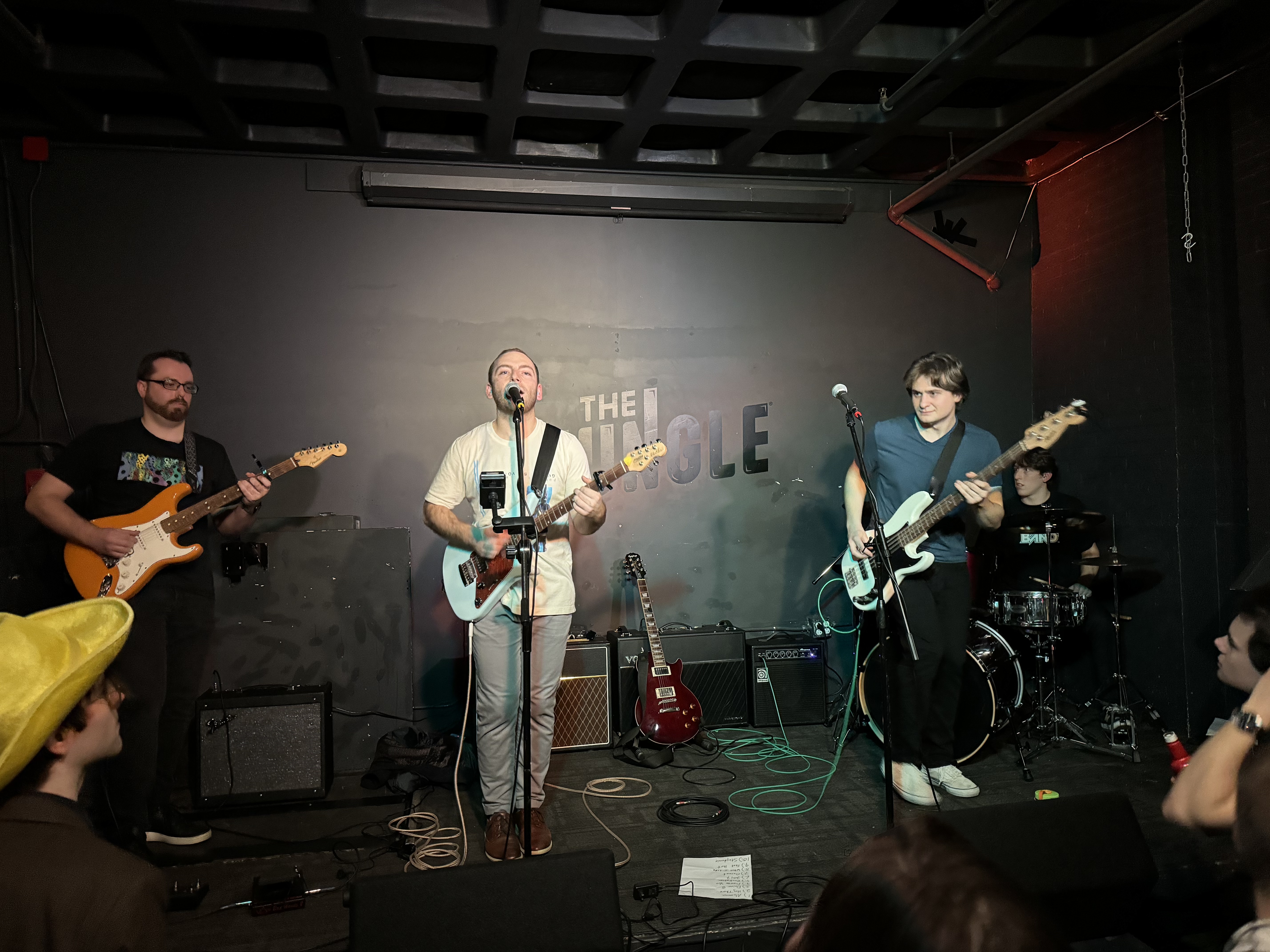 Stephanie – The band you're about to hear.